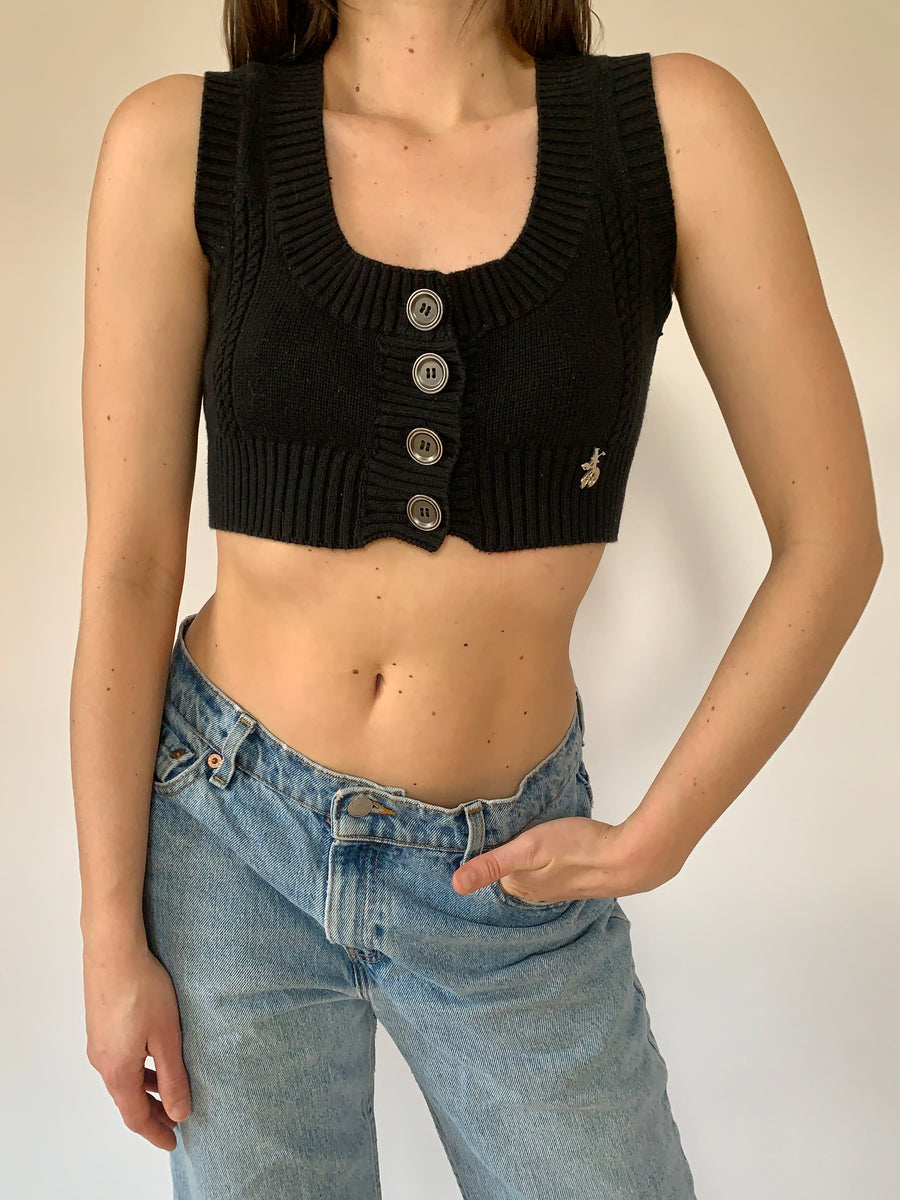 Y2K Crop – Hazy Vintage