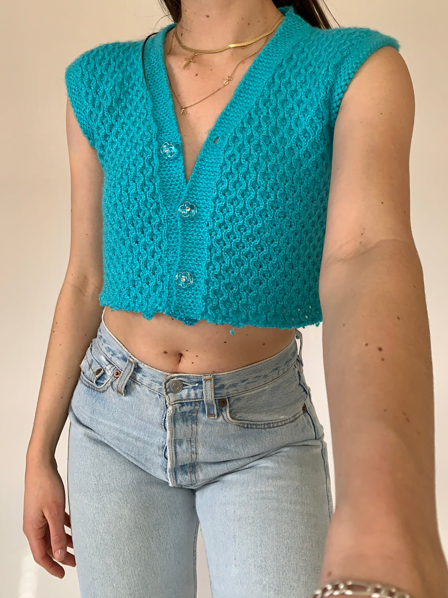 Aqua Crop – Hazy Vintage